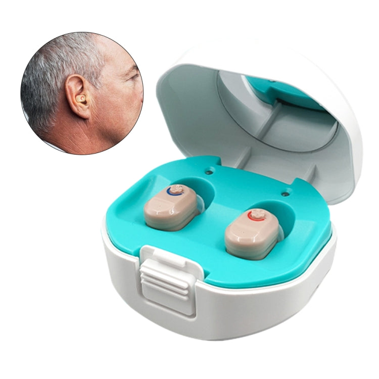 TWS On-Ear Sound Amplifier Hearing Aid with Charging Compartment (Skin ...