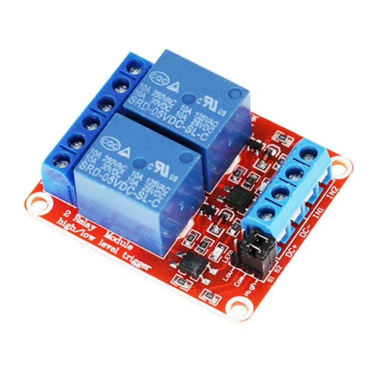 2 Way 5V Relay Module with Optocoupler Isolation – Buy2fix