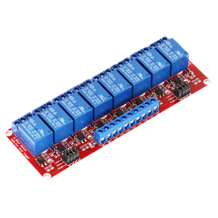 8 Way 5V Relay Module With Optocoupler Isolation Supports High And Low – buy2fix
