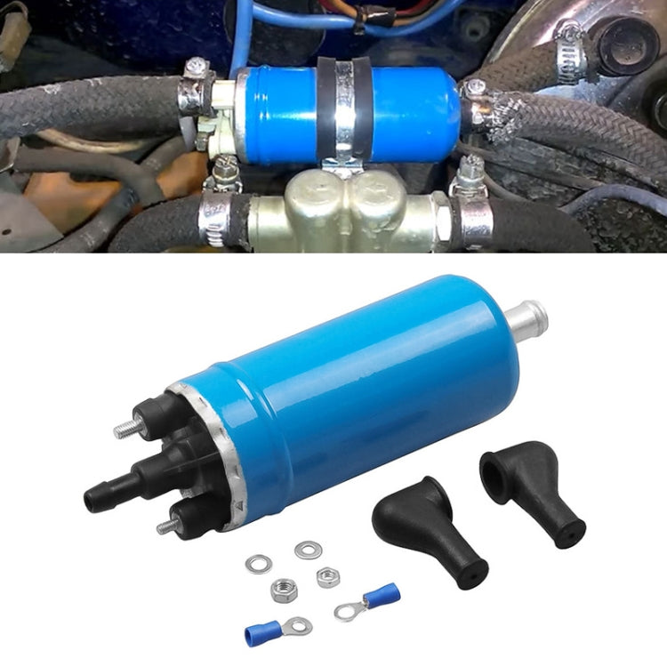 Car 140L/H High Flow In-Line Injection Fuel Pump External Electric Fue ...