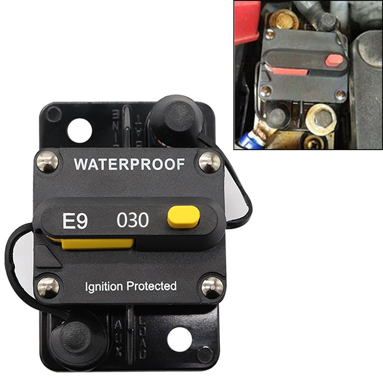 Off-road Vehicle / Automatic 30A Manual Circuit Breaker Overcurrent Pr ...