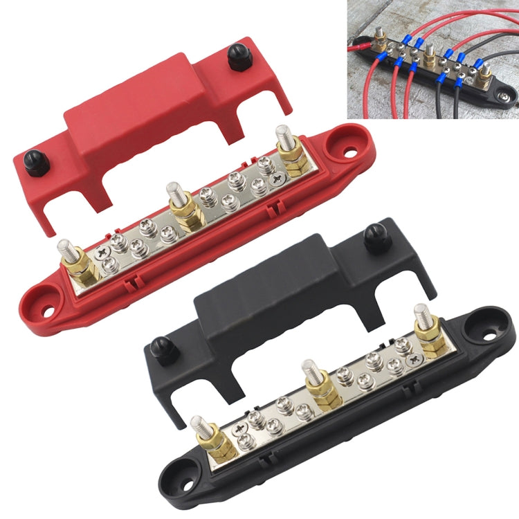 48V 150A M6 Power Distribution Terminal Block Battery Bus Bar Set – Buy2fix