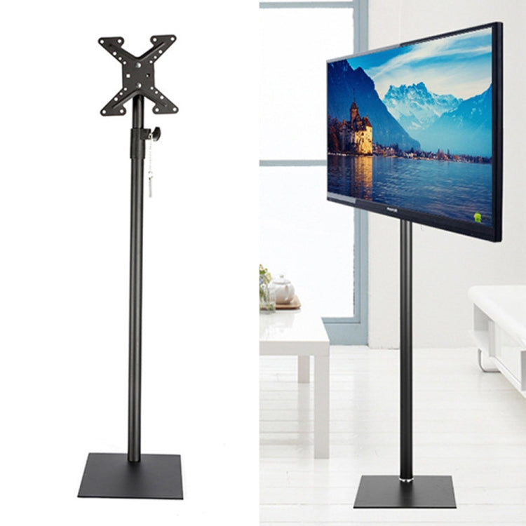 14-42 inch Universal 360 Degree Rotating Height Adjustable TV Floor St ...