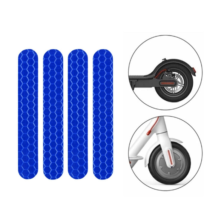 Scooter Stickers Reflective Cursor Scooter Mudguard Reflective Sticker ...
