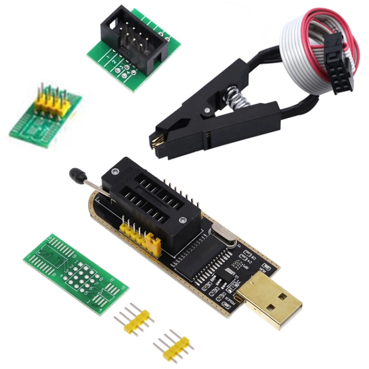 Test Clip With 2 Board+CH341A Programmer Module USB Motherboard Routin ...